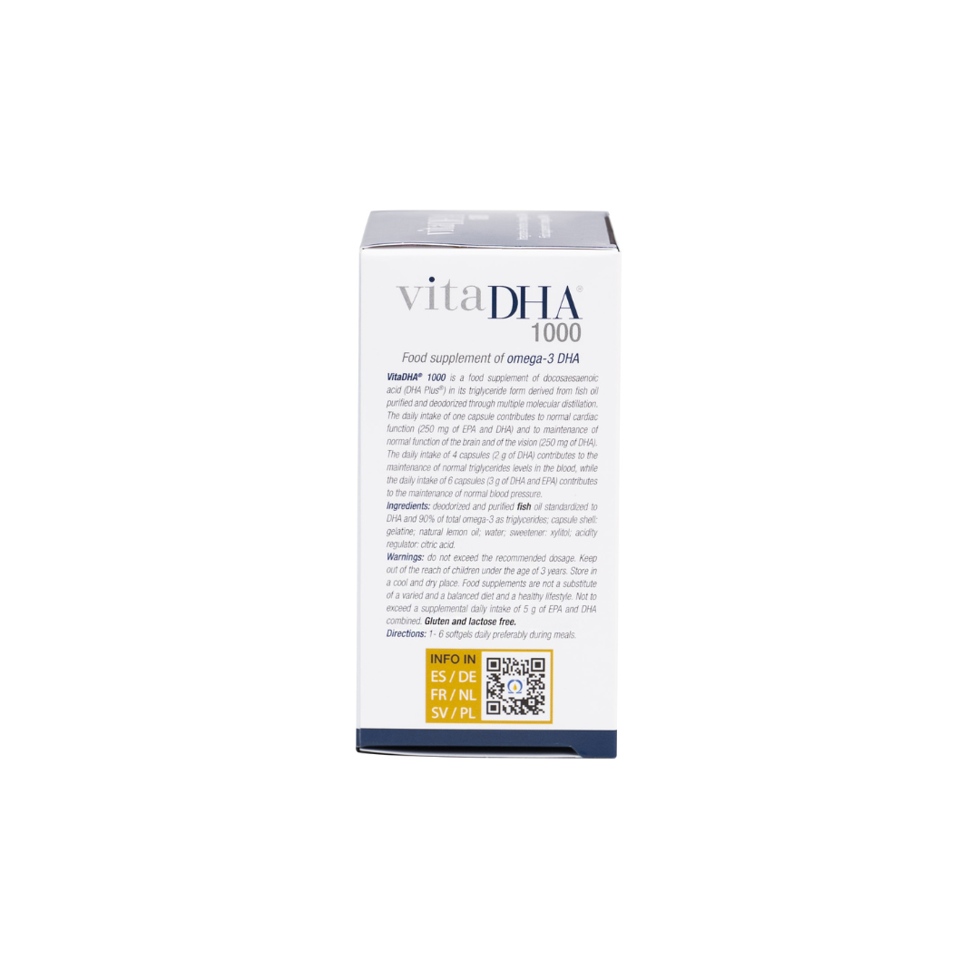 VitaDHA 1000: integratori Omega-3 masticabili – Omegor.com
