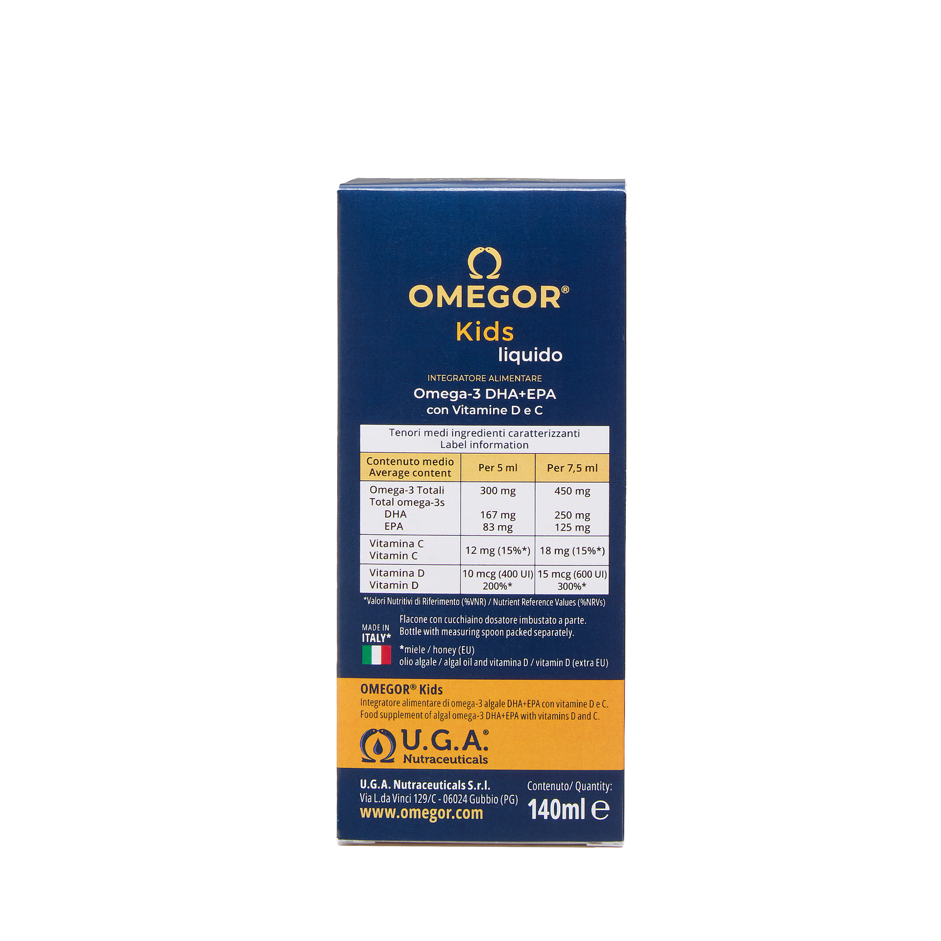 Omegor Kids: Omega-3 e vitamine per la crescita dei bambini – Omegor.com