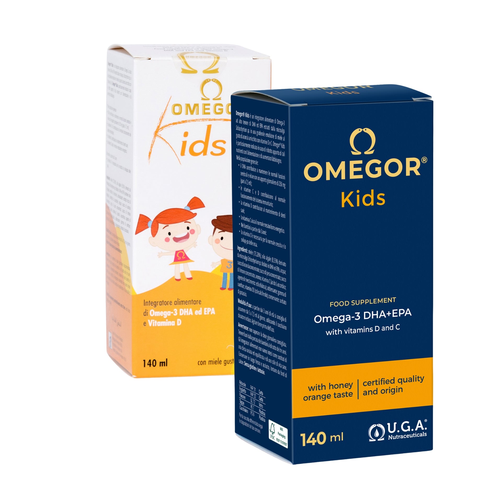 Omegor Kids: Omega-3 e vitamine per la crescita dei bambini – Omegor.com