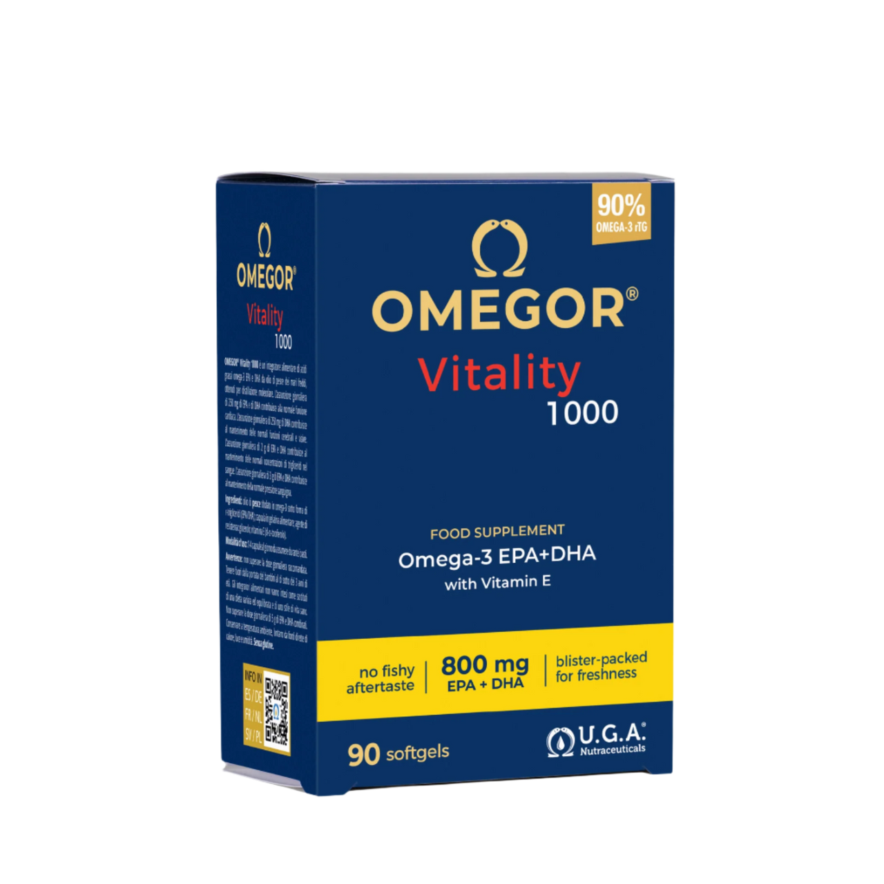 Integratori Omega-3 EPA e DHA | Omegor – Omegor.com