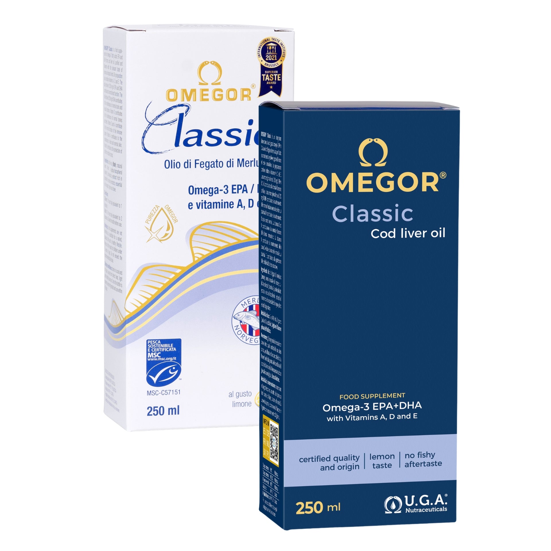 OMEGOR Classic: integratore di Omega-3 e vitamine A, D, E – Omegor.com