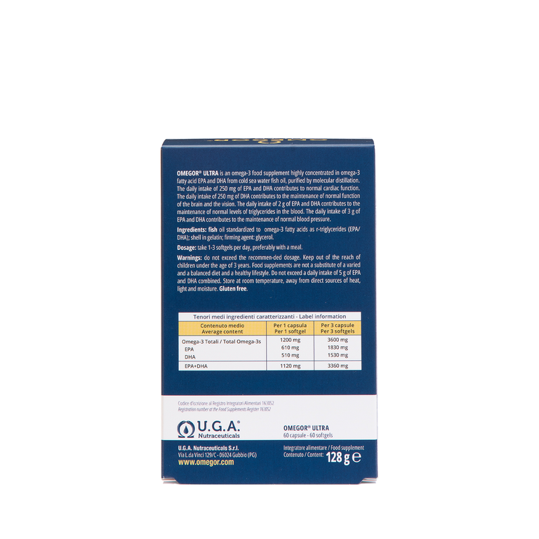 OMEGOR Ultra 1200: Ultra concentrated Omega-3 supplement – Omegor.com