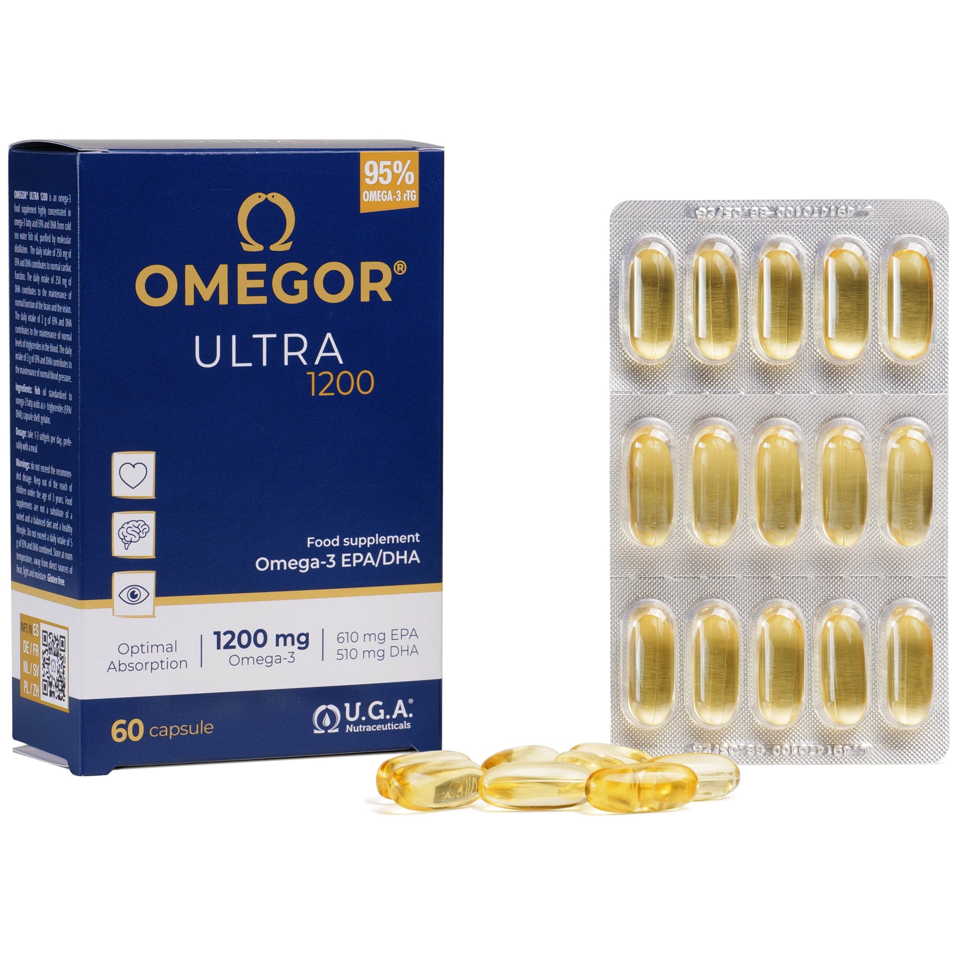 OMEGOR Ultra 1200: integratore Omega-3 ultra concentrato – Omegor.com