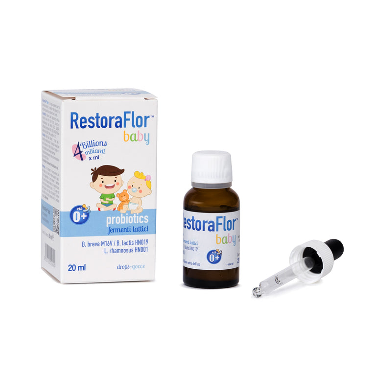 RestoraFlor baby: 4 ceppi probiotici essenziali – Omegor.com
