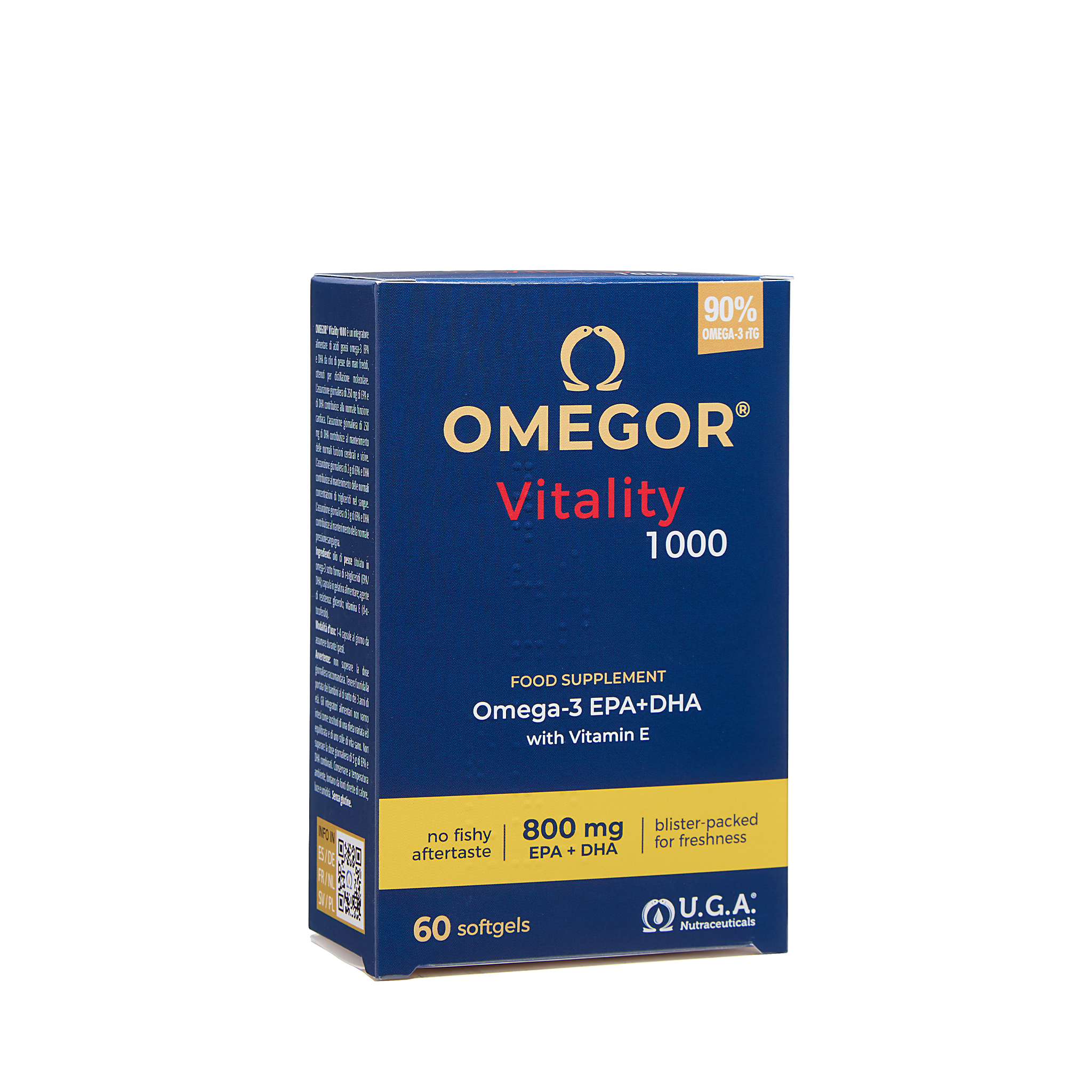 OMEGOR Vitality: integratore Omega-3 concentrato al 90% – Omegor.com